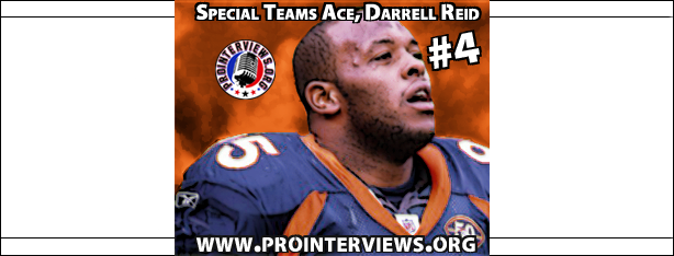 Broncos Special Teams Ace, Darrell Reid Interview | Pro Interviews