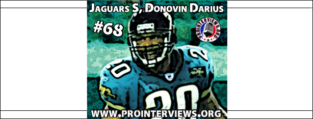Former Jaguars S, Donovin Darius Interview | Pro Interviews