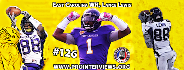 East Carolina NFL Draft Prospect WR, Lance Lewis Interview | Pro Interviews